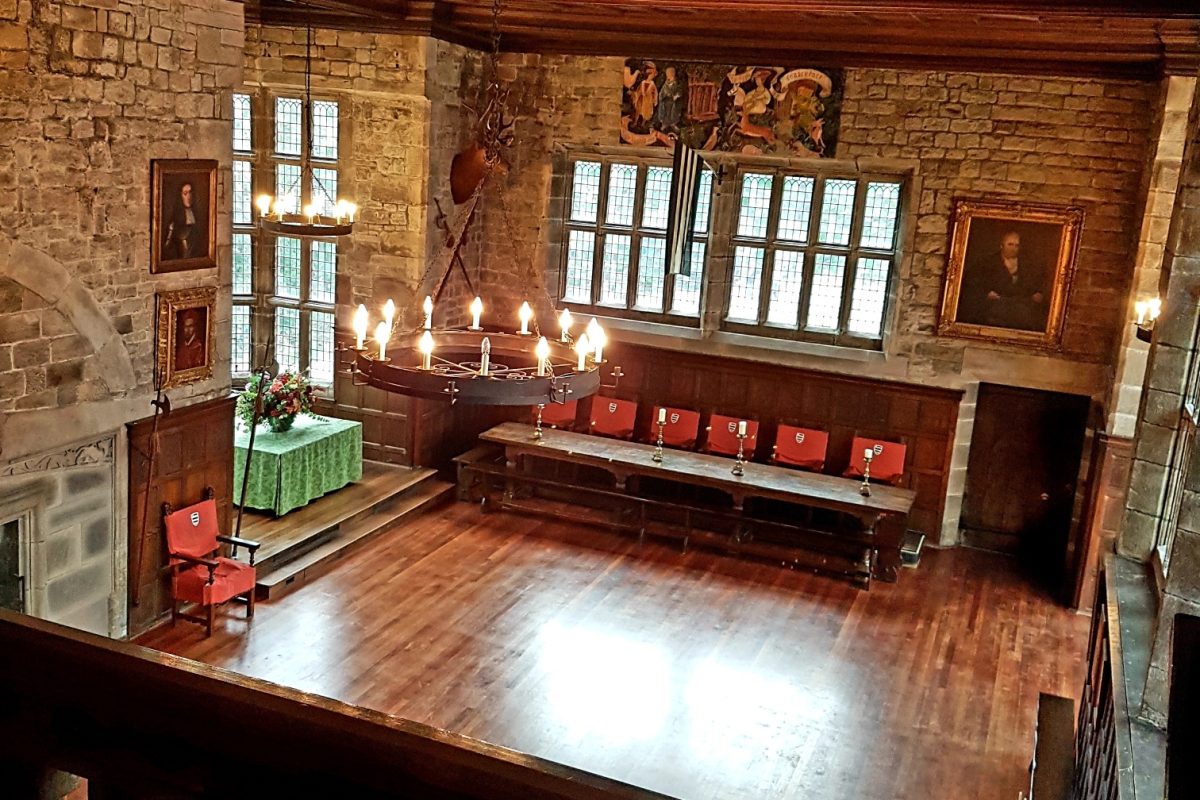 Historic Interiors - Banqueting Hall - Hoghton Tower